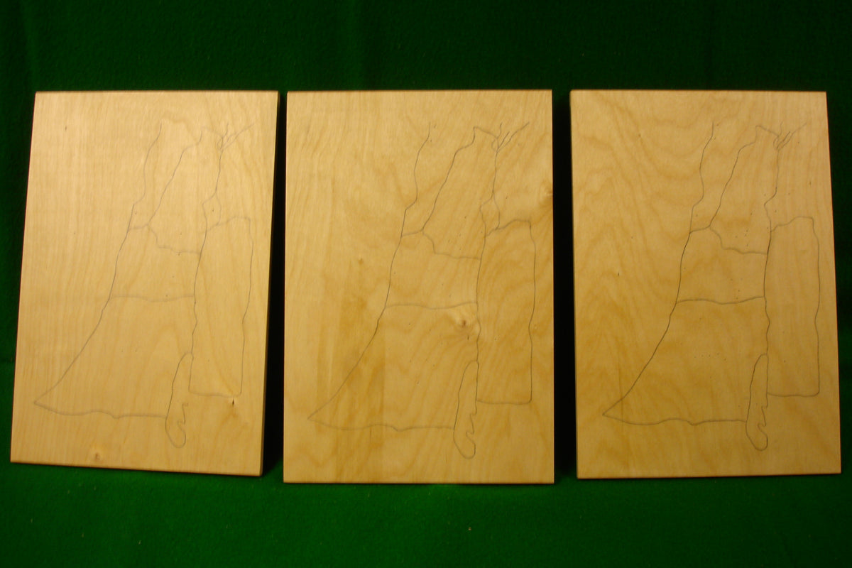 REVISED Land of Israel Pin Maps - Set of 3 – Mustard Seed Training