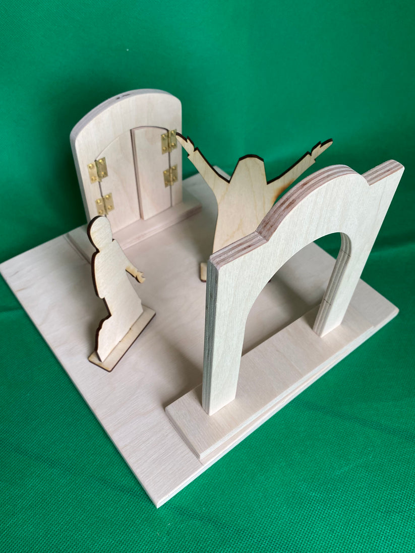 Pharisee & Tax Collector Temple with Box - REVISED (Made to Order ...