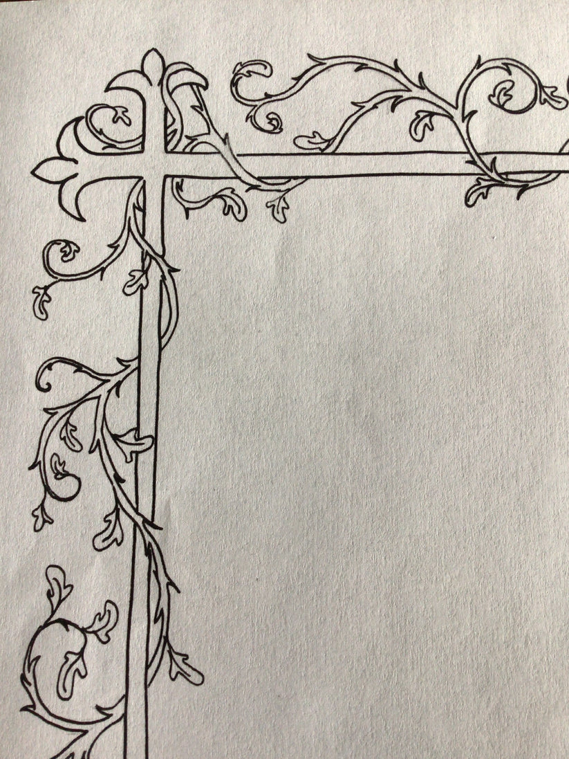 Prayer Card Borders B&W - Five Messianic Prophecies (Level 1) - Print ...