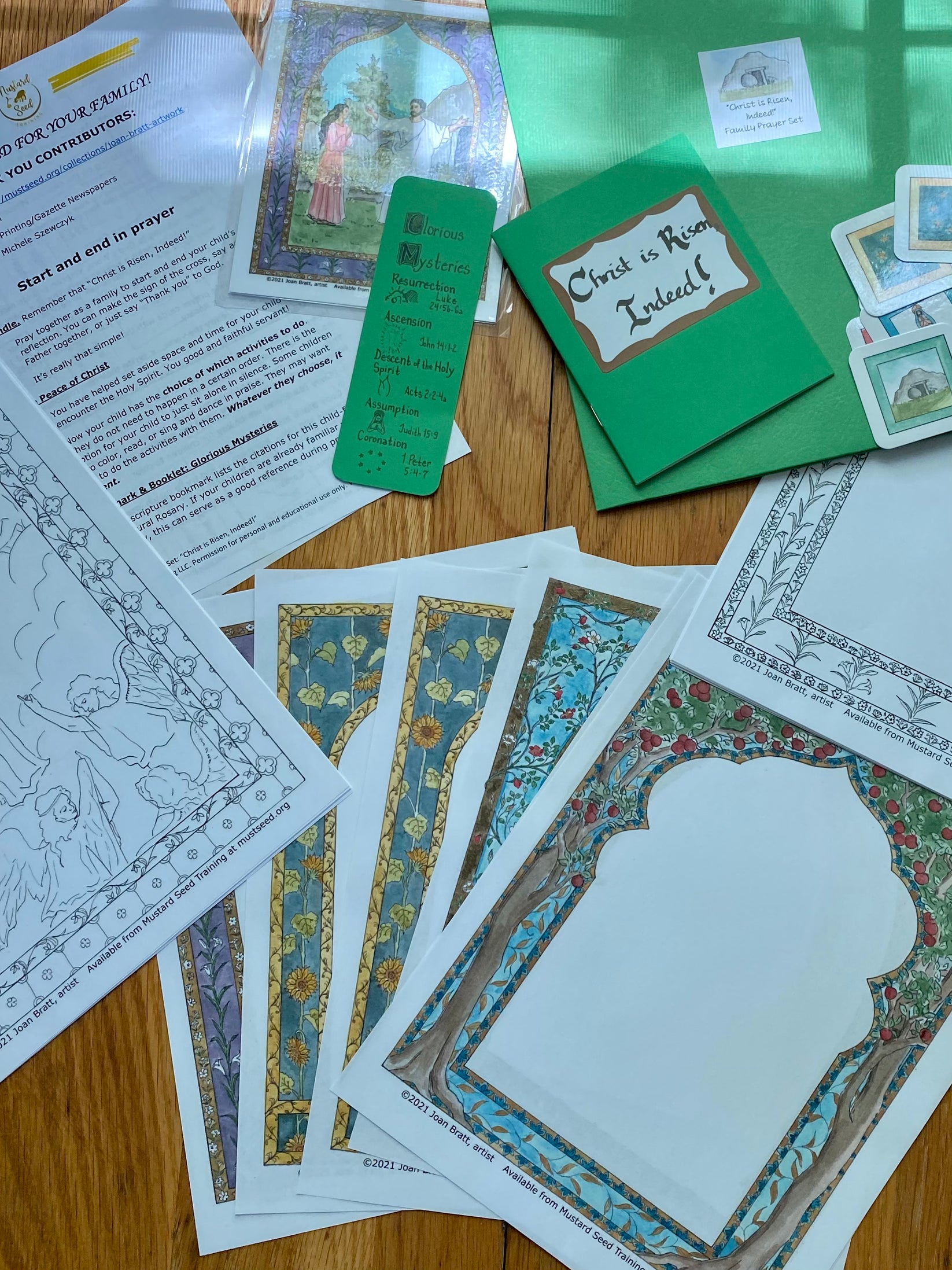 LIMITED SUPPLY: Mustard Seed Family Prayer - Printed Sets – Mustard ...