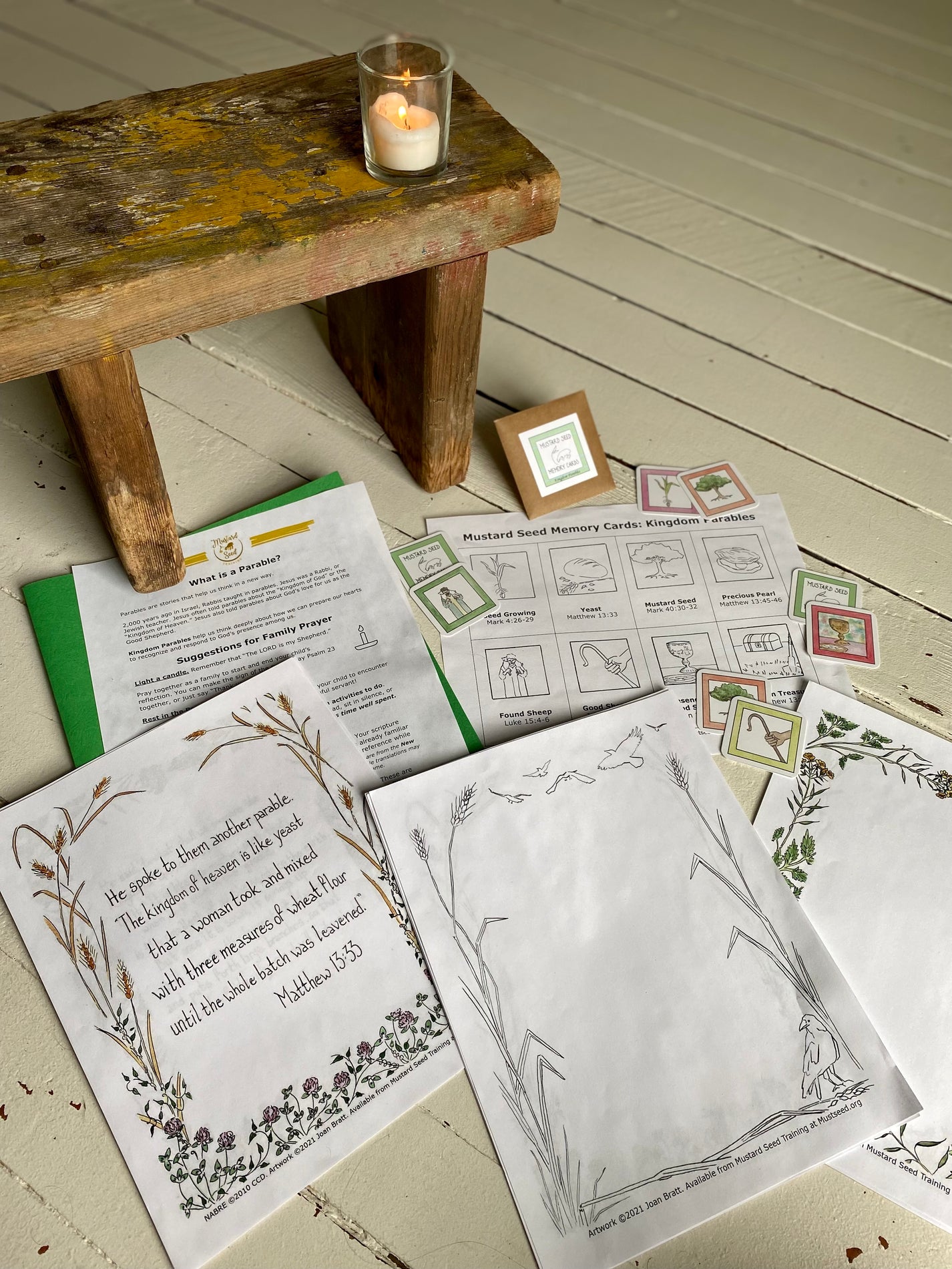 LIMITED SUPPLY: Mustard Seed Family Prayer - Printed Sets – Mustard ...