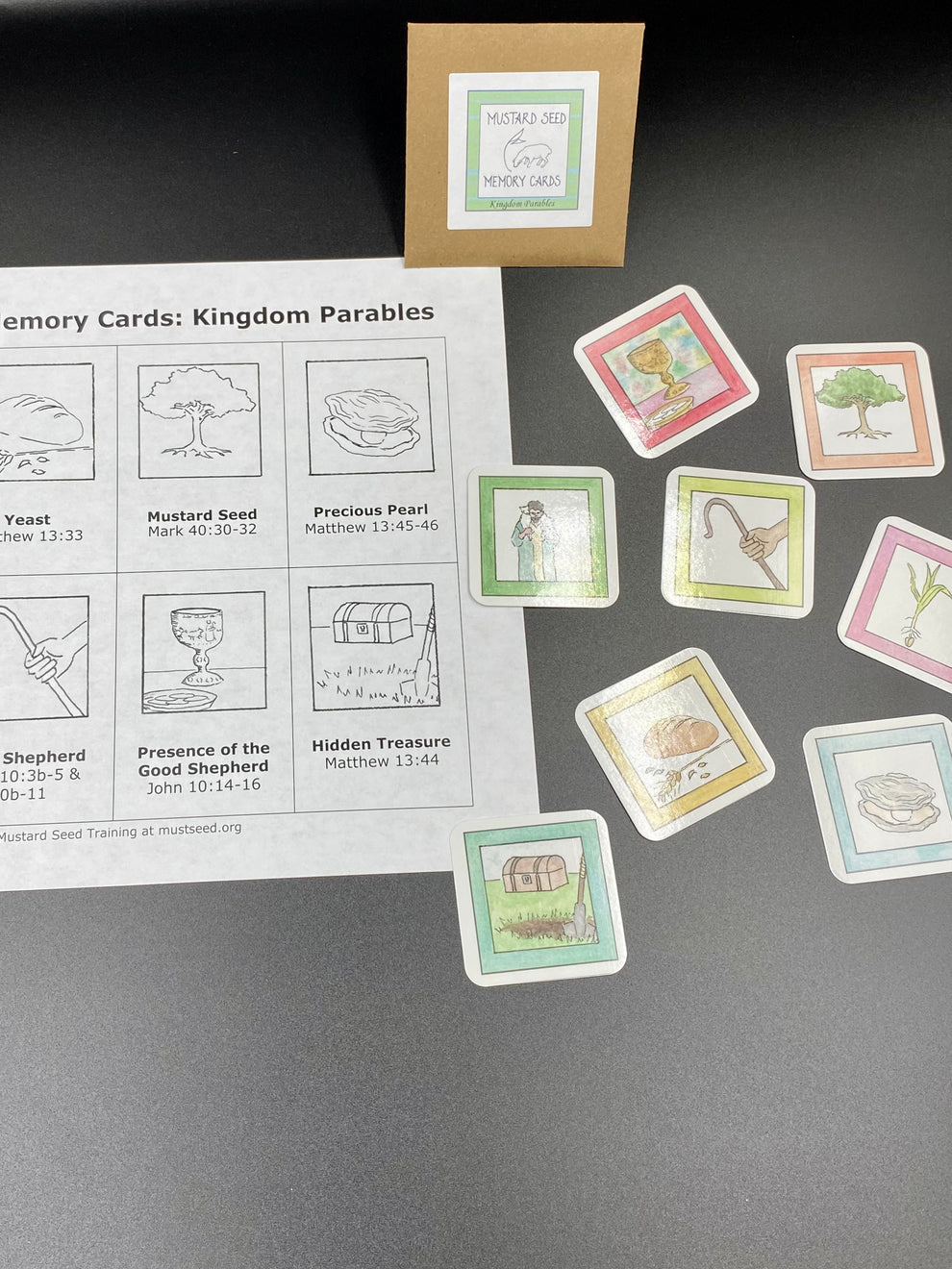 Mustard Seed Memory Cards - Printed – Mustard Seed Training
