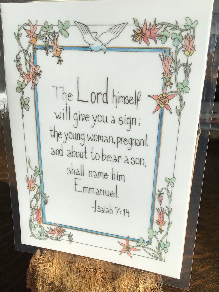 Set of Prayer Cards - 5"x7" Laminated – Mustard Seed Training