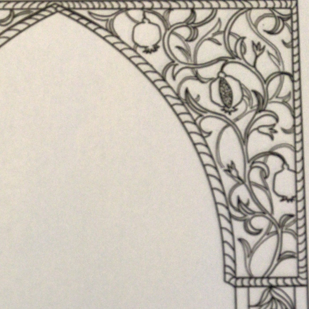 Prayer Card Borders B&W - Five Messianic Prophecies - Print & Mail ...