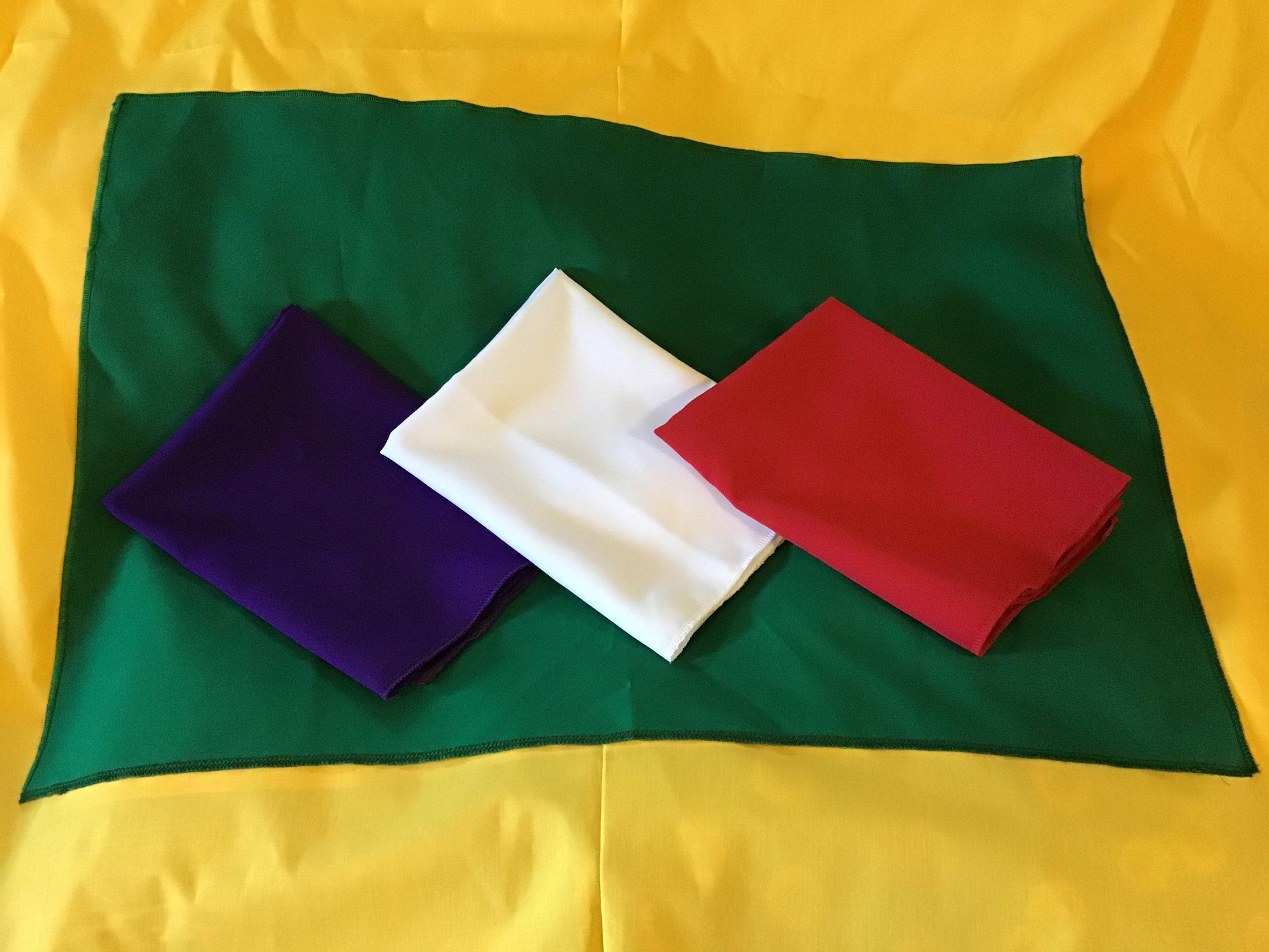 Prayer Table Cloths in Liturgical Colors – Mustard Seed Training